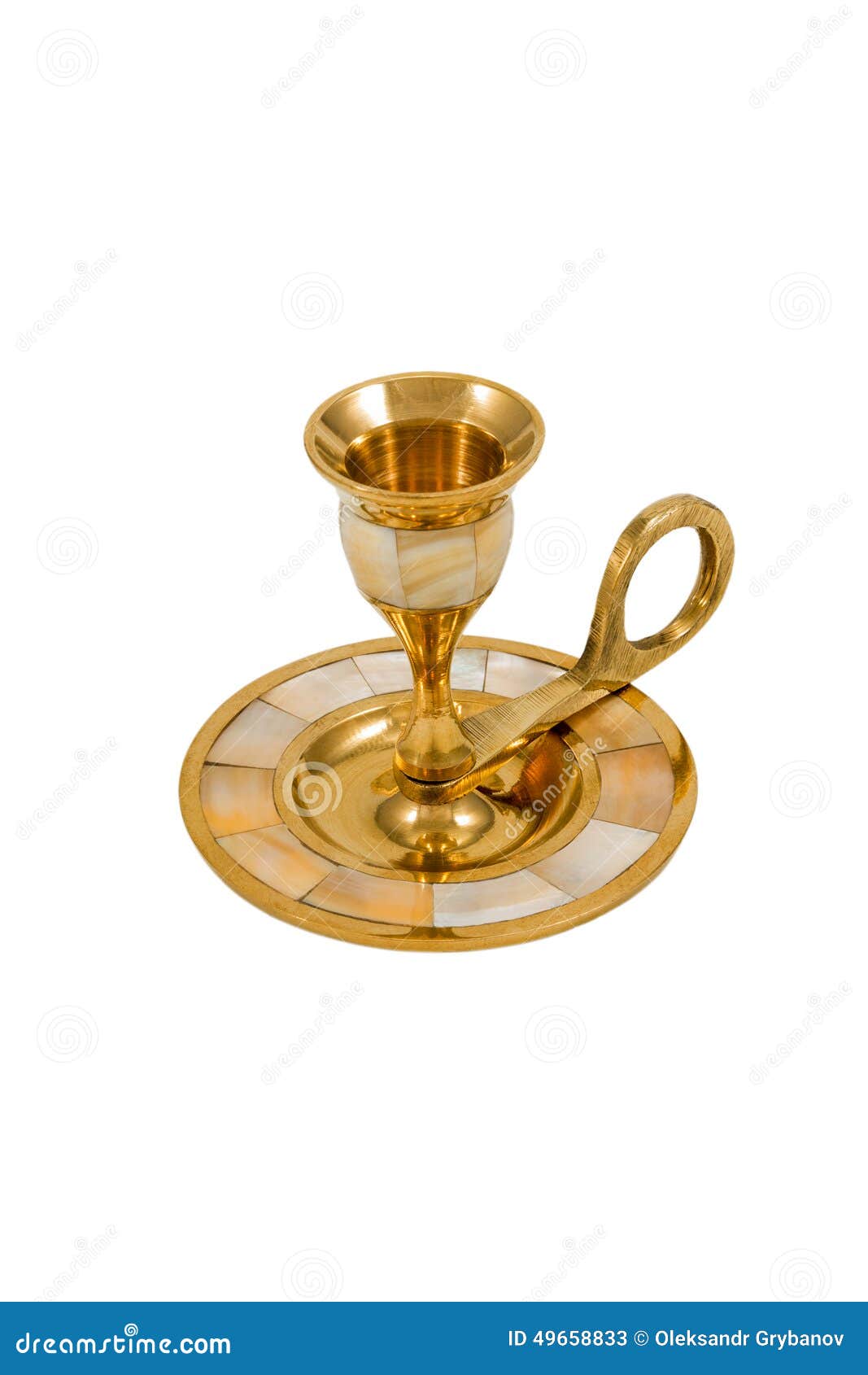 Vintage candlestick stock image. Image of bright, background - 49658833