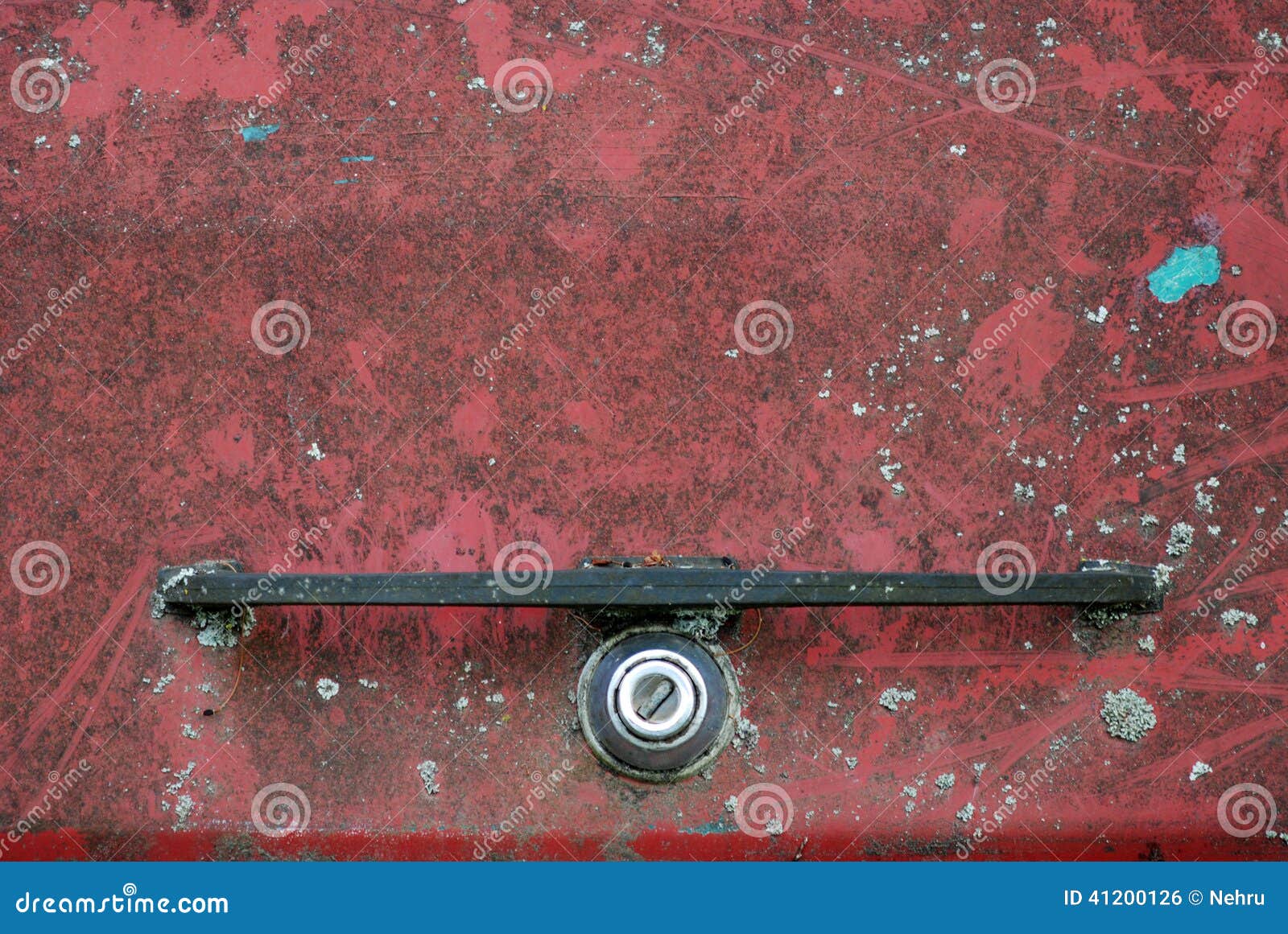 Vintage Car Back Door Handle Stock Photo - Image of opening, chrome ...