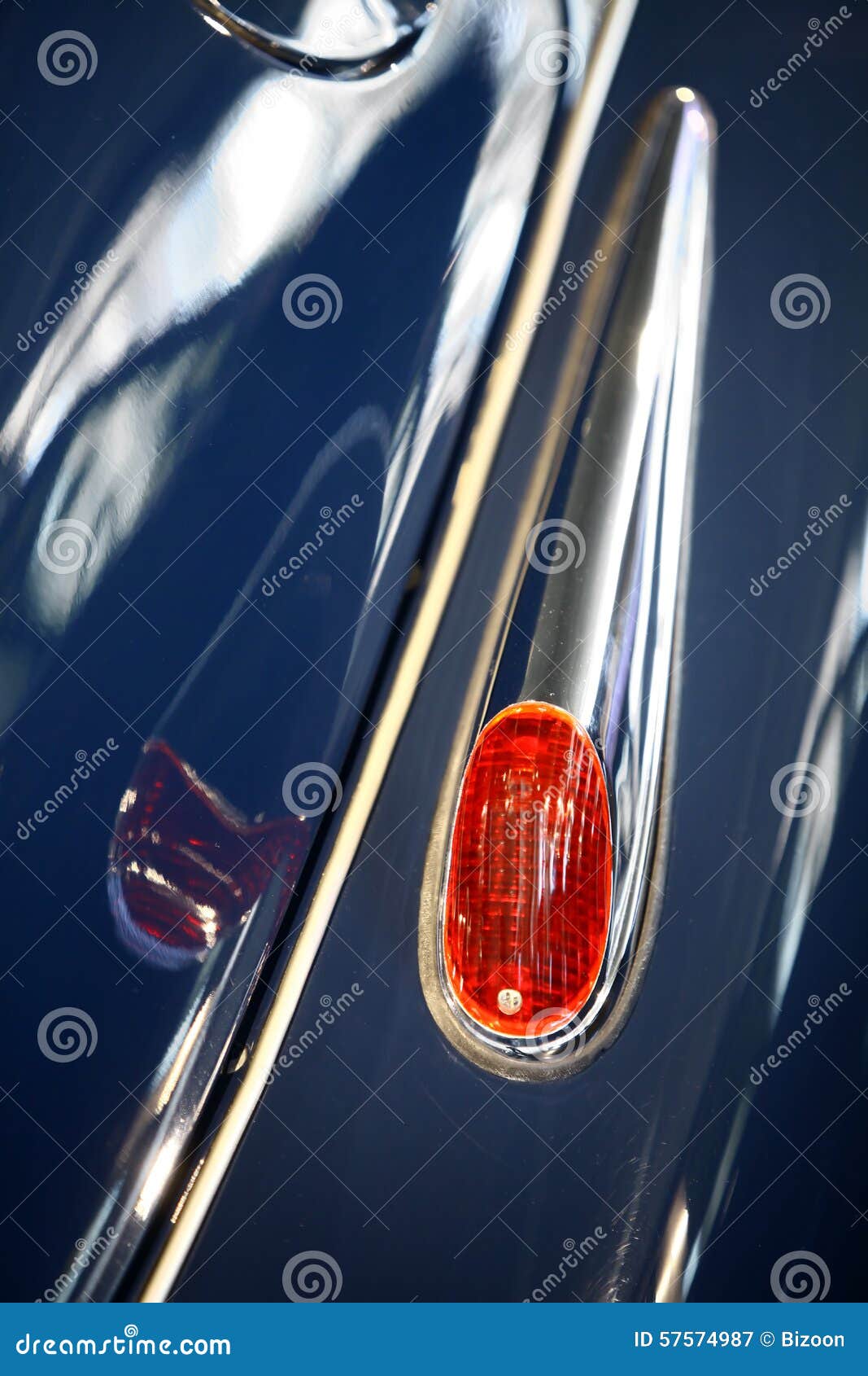 Vintage car break light stock image. Image of detail - 57574987