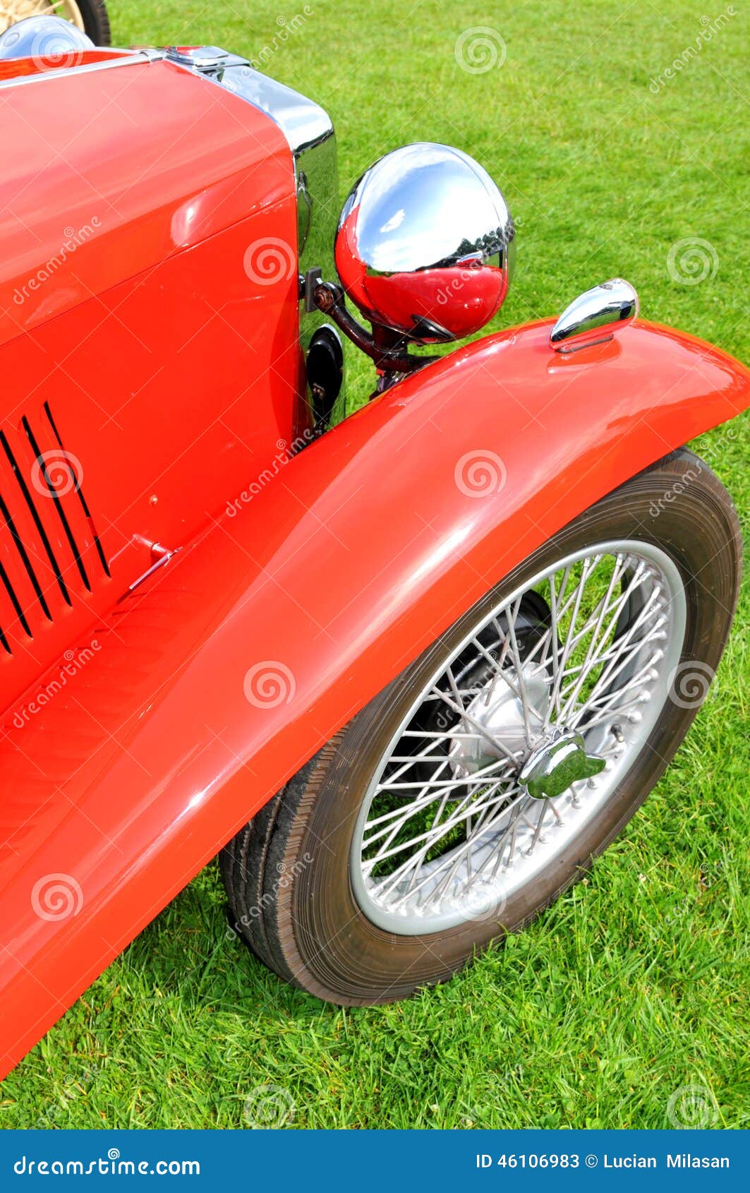 Vintage car close-up stock image. Image of automobiles - 46106983