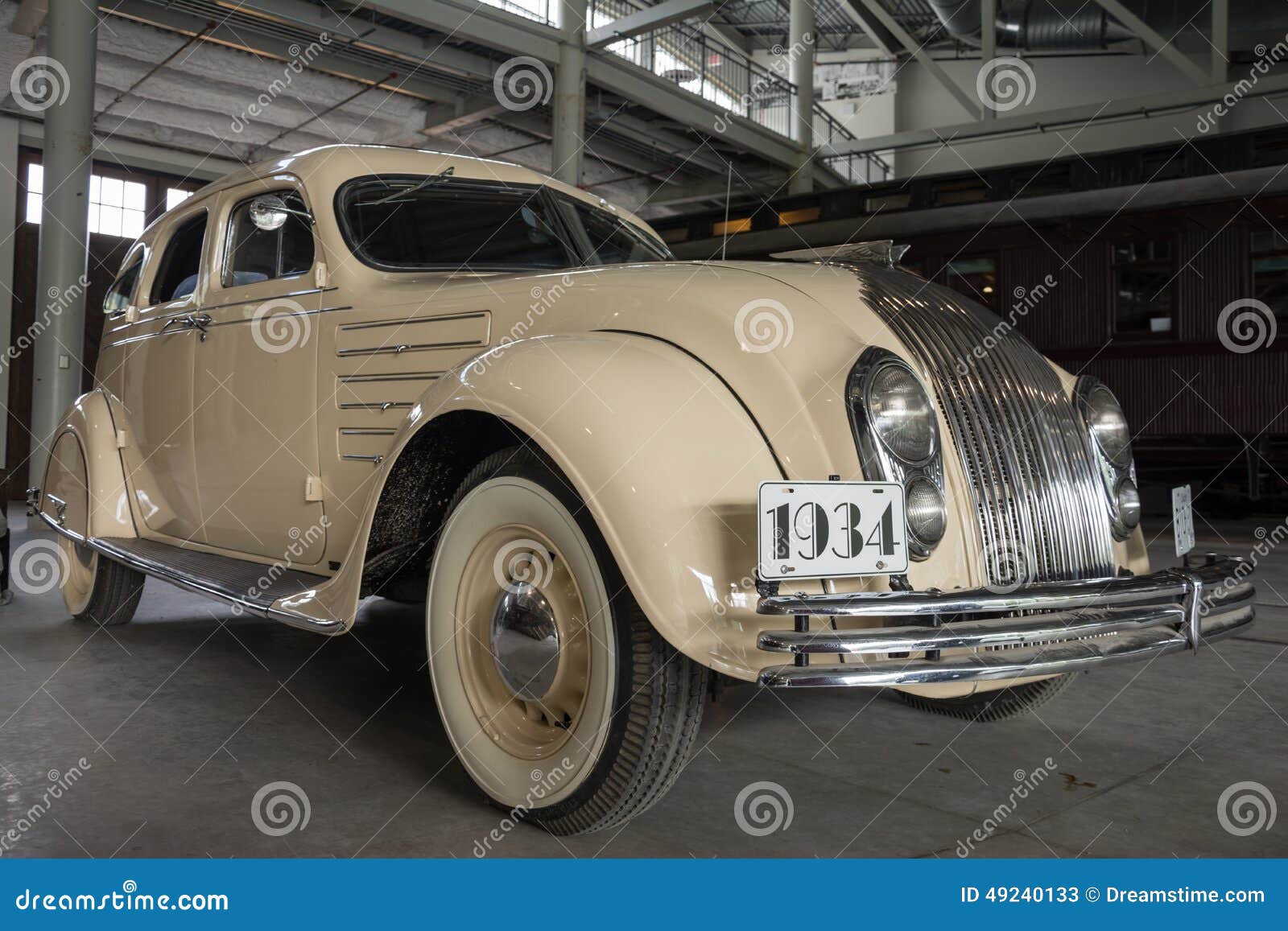 Vintage Car stock image. Image of chrome, dreamy, automobile - 49240133