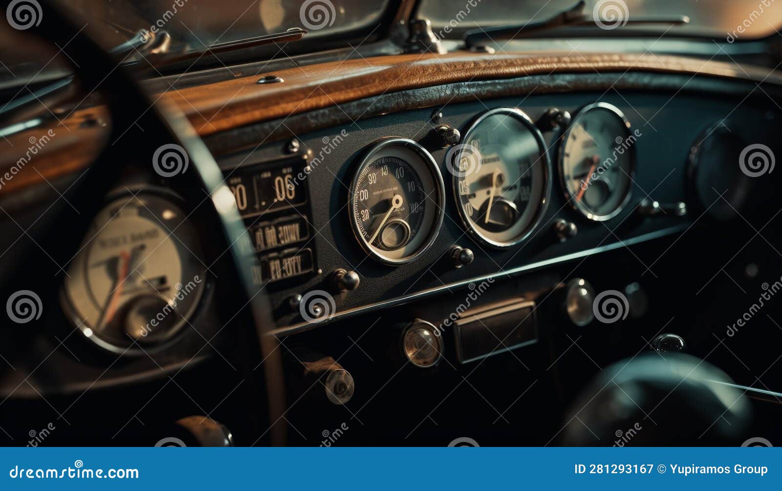 Car Speedometer. Odometer And RPM Motorbike Gauge, Automobile Speed ...