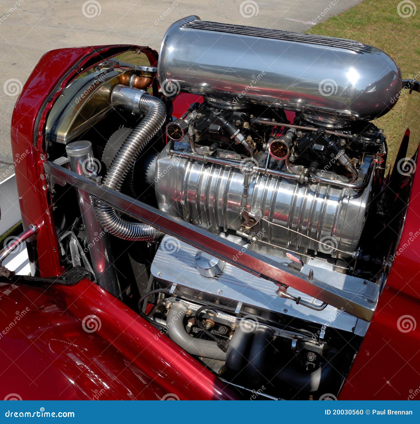 Vintage car engine stock photo. Image of shine, bright - 20030560
