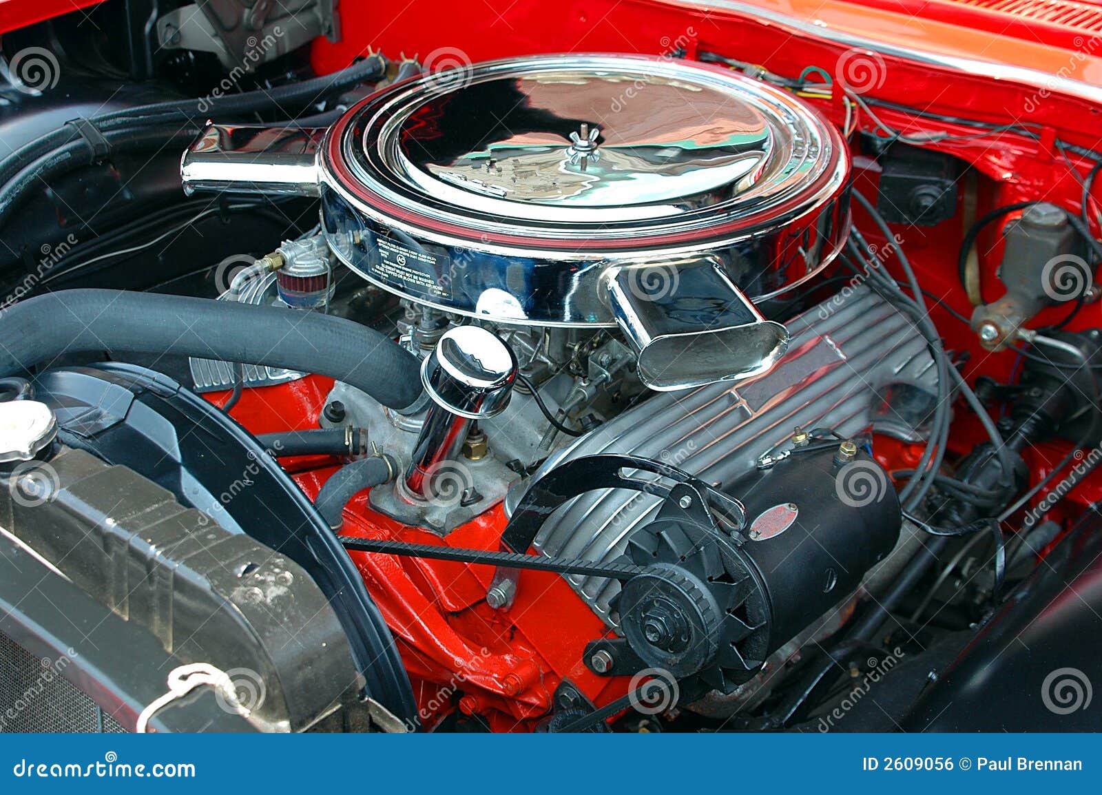 Vintage Car Engine stock photo. Image of headlight, mechanic - 2609056