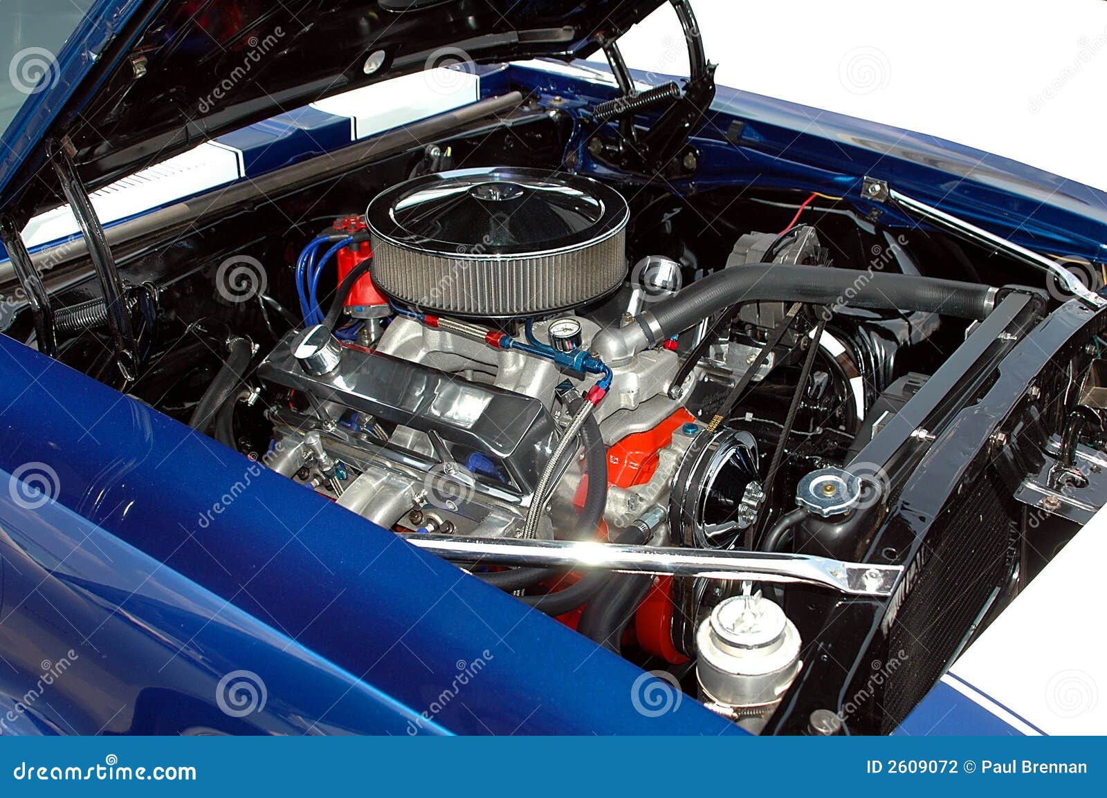 Vintage Car Engine stock photo. Image of expensive, motor - 2609072