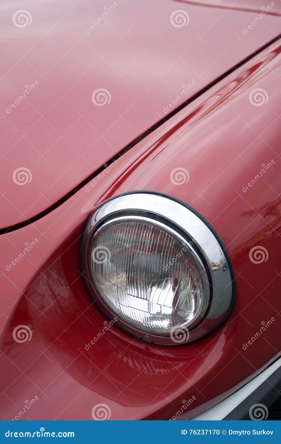 Vintage car headlight stock photo. Image of classic, alfa - 76237170