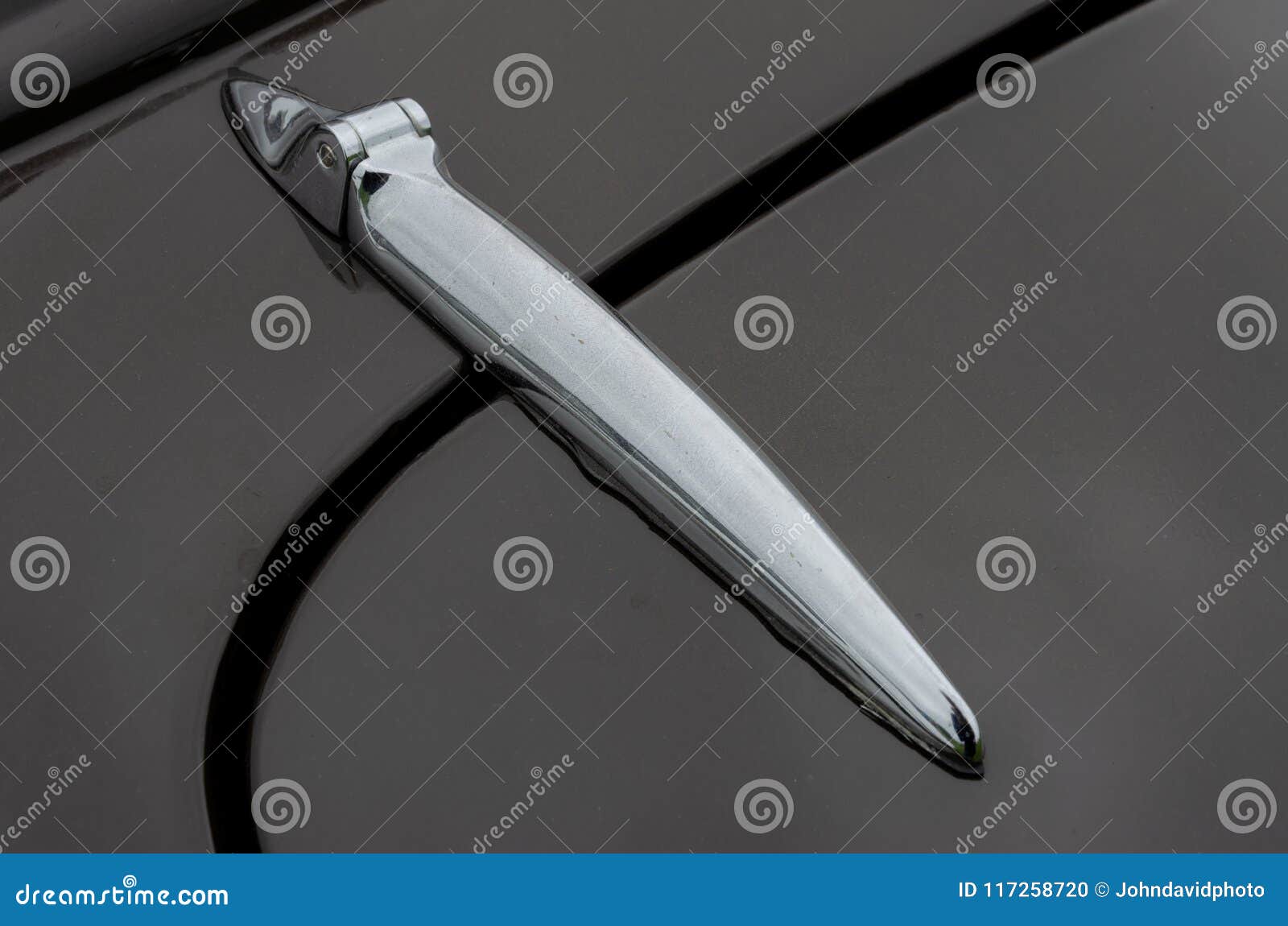 Vintage car hinge stock photo. Image of automobile, external - 117258720