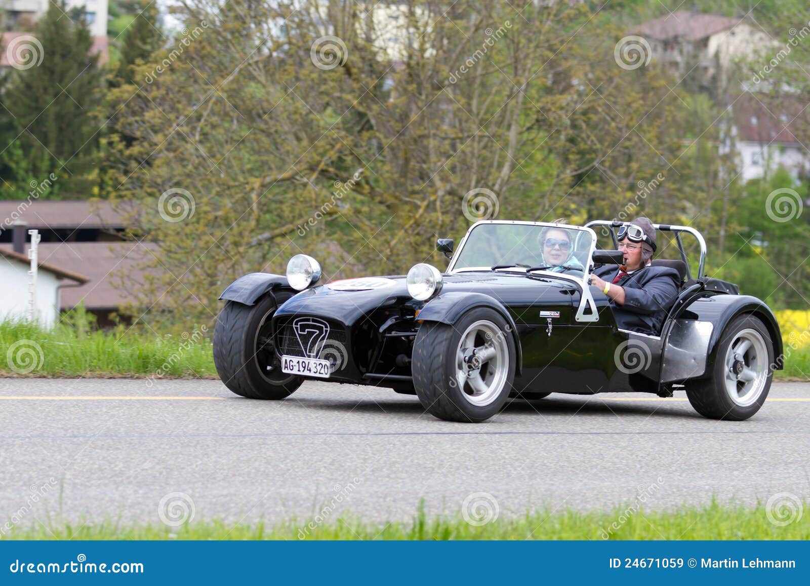Vintage Car Lotus Super Seven from 1972 Editorial Stock Image - Image ...