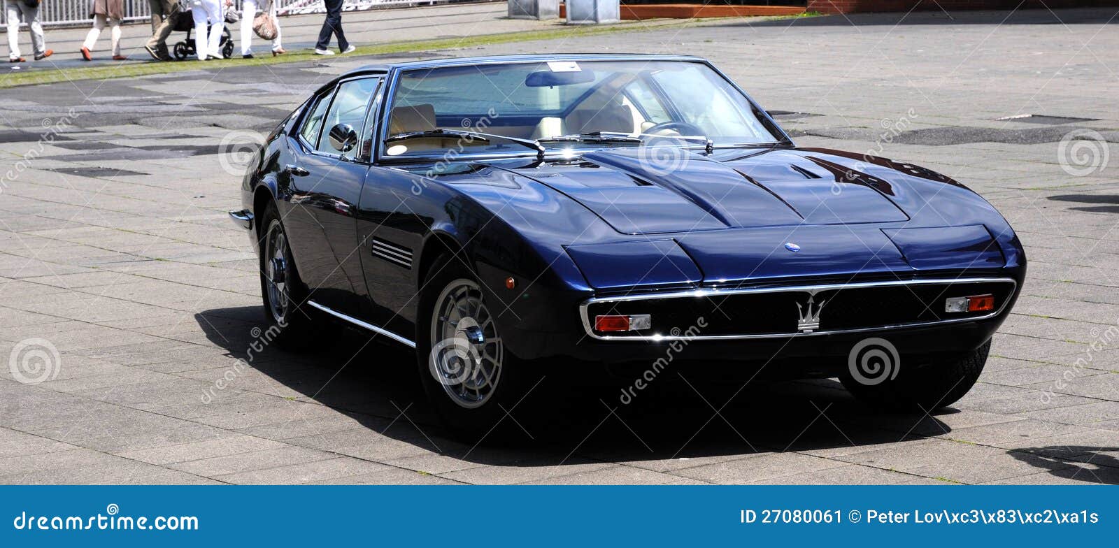 Vintage car Maserati Ghibi editorial photo. Image of transport - 27080061