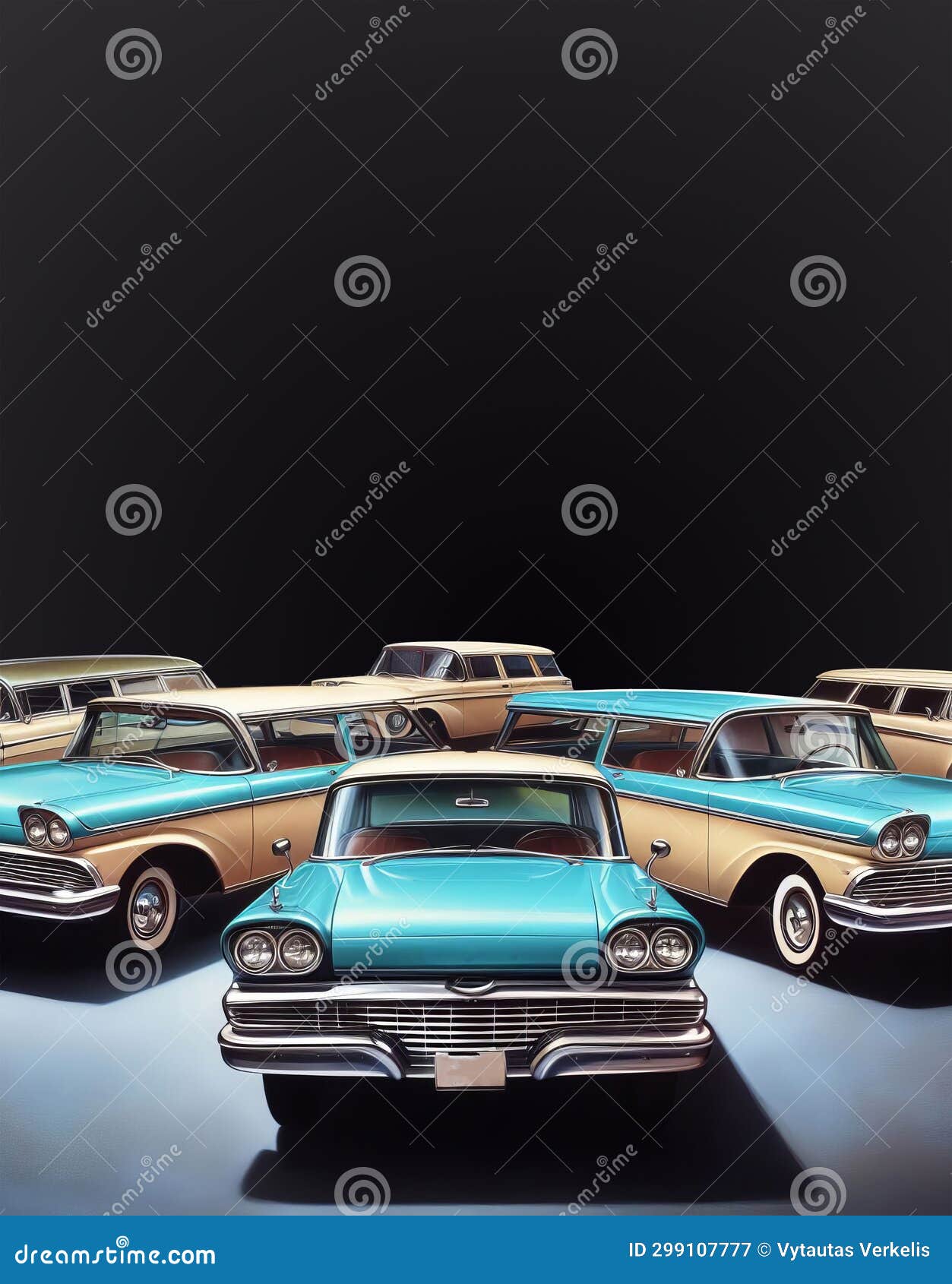 Vintage Car on the Road. Old Style Photo Stock Image - Image of field ...