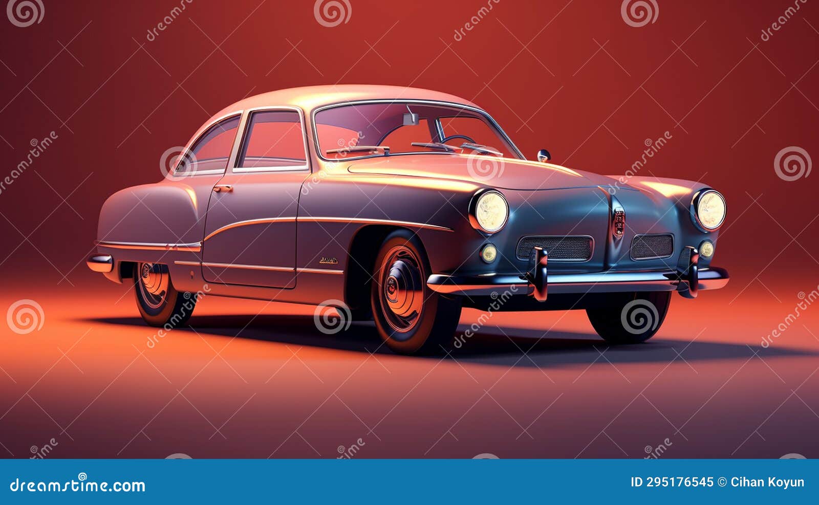 Vintage Car in a Tattoo a Reminder of a Special Memory Stock ...