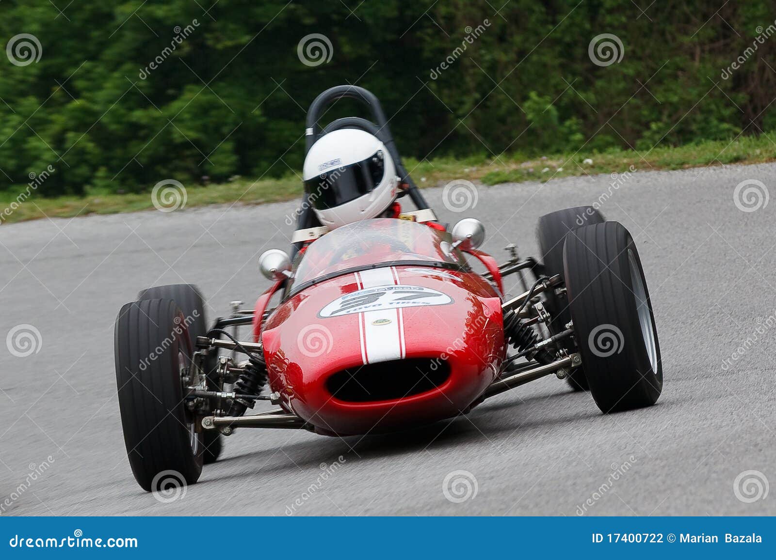 Vintage Car at the Upwards Racing Editorial Photography - Image of tyre ...