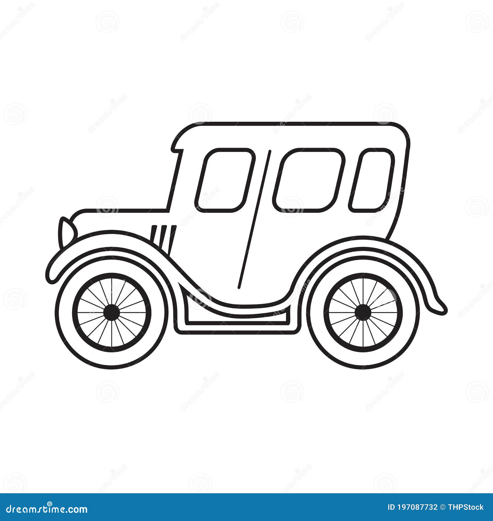 Old Car Drawings Easy