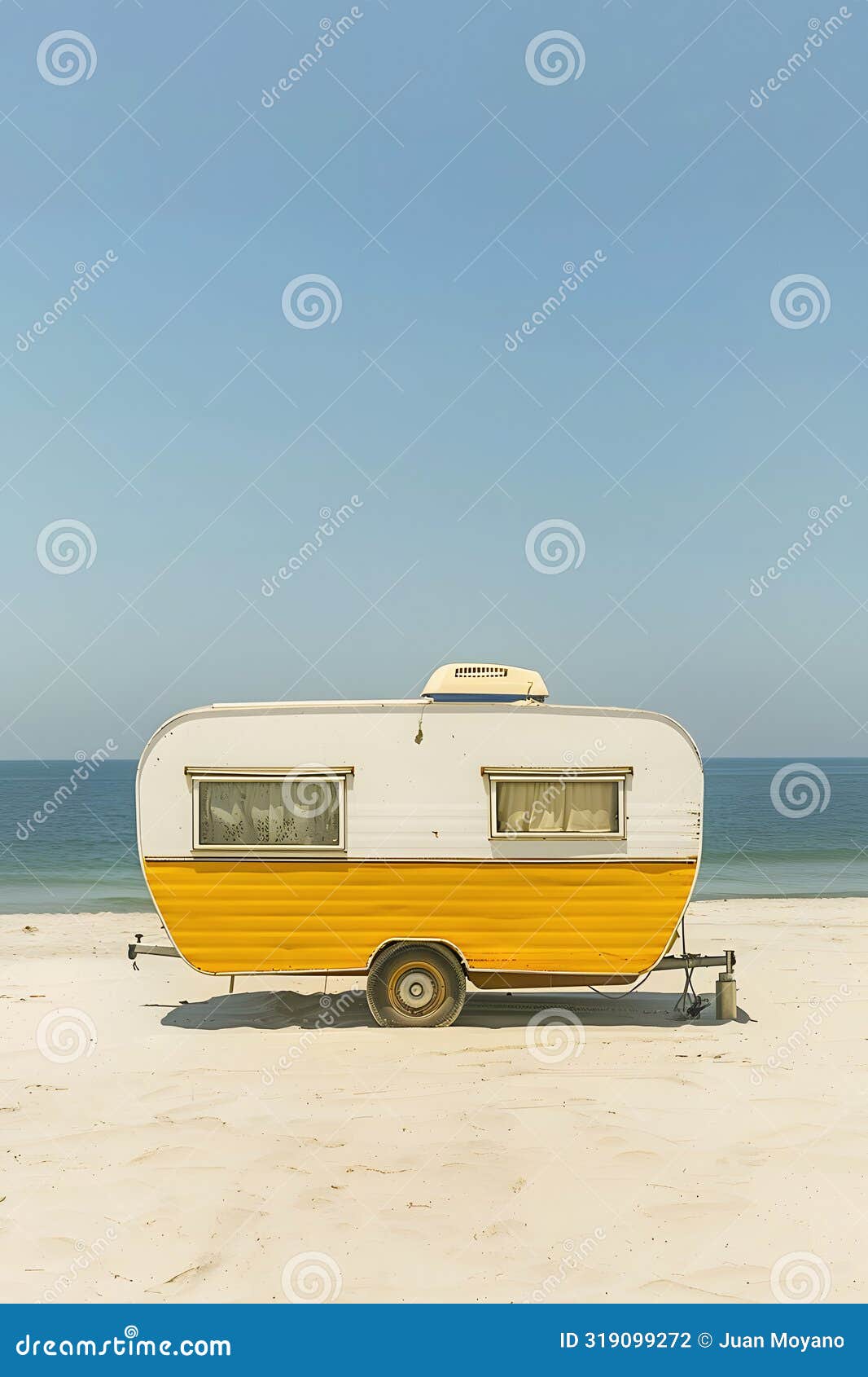Vintage Caravan, AI Generated Stock Photo | CartoonDealer.com #339536238