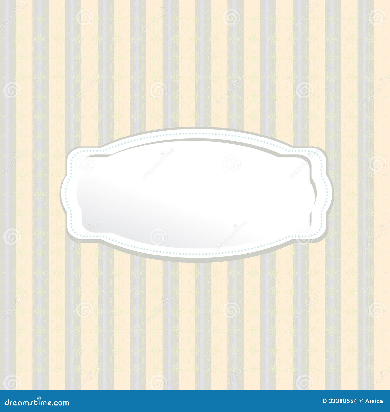 Vintage Card for Congratulations Stock Illustration - Illustration of ...