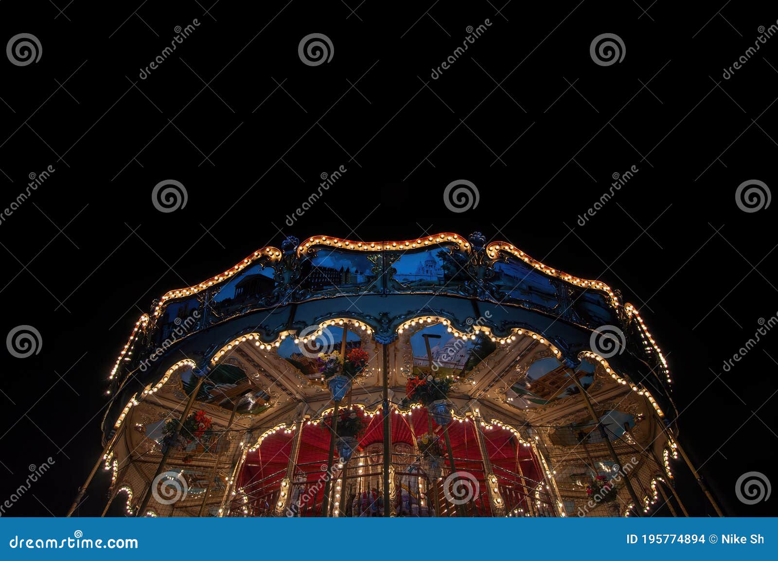 Vintage Carousel editorial stock image. Image of destination - 195774894 Vintage Carousel editorial stock image. Image of destination - 195774894