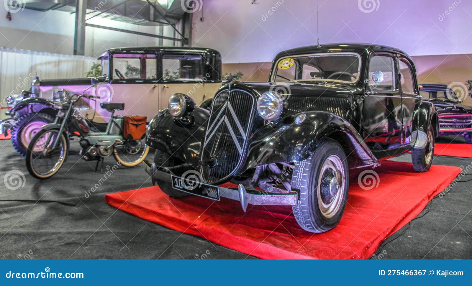 Vintage Cars on Display at a Car Show Editorial Photography - Image of ...