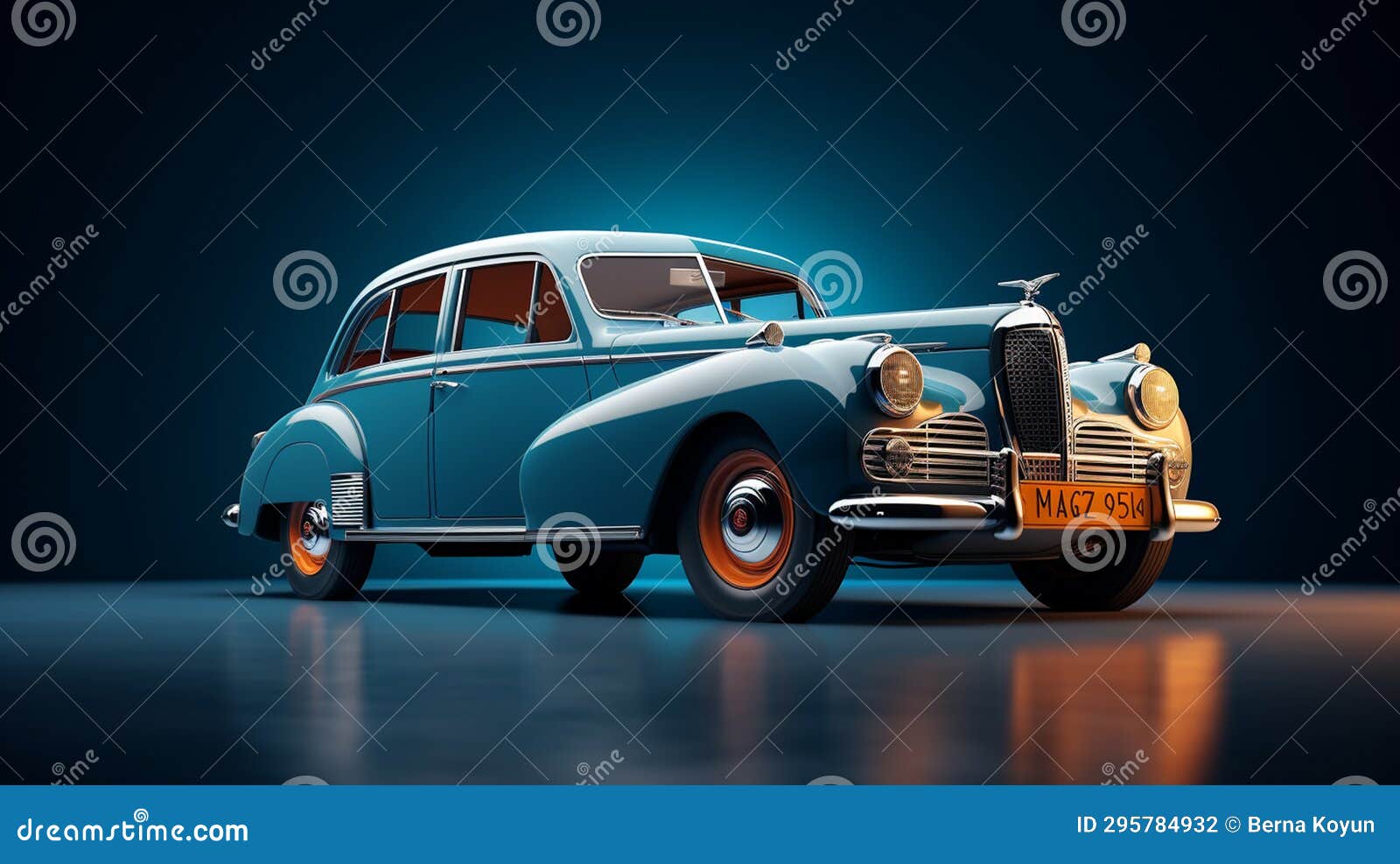 Vintage Cars Engine Bay is a Marvel of Engineering Stock Illustration ...