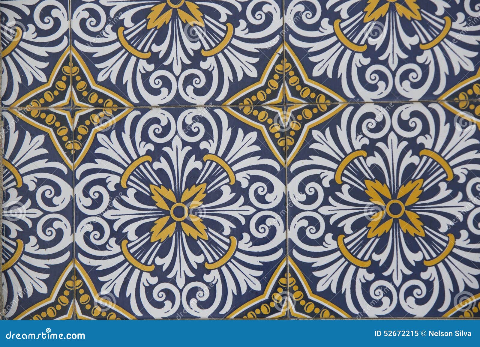 Vintage ceramic tile stock image. Image of defocused - 52672215