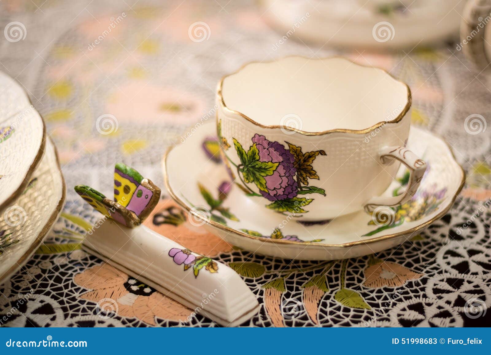 Vintage ceramics stock image. Image of design, porcelain - 51998683