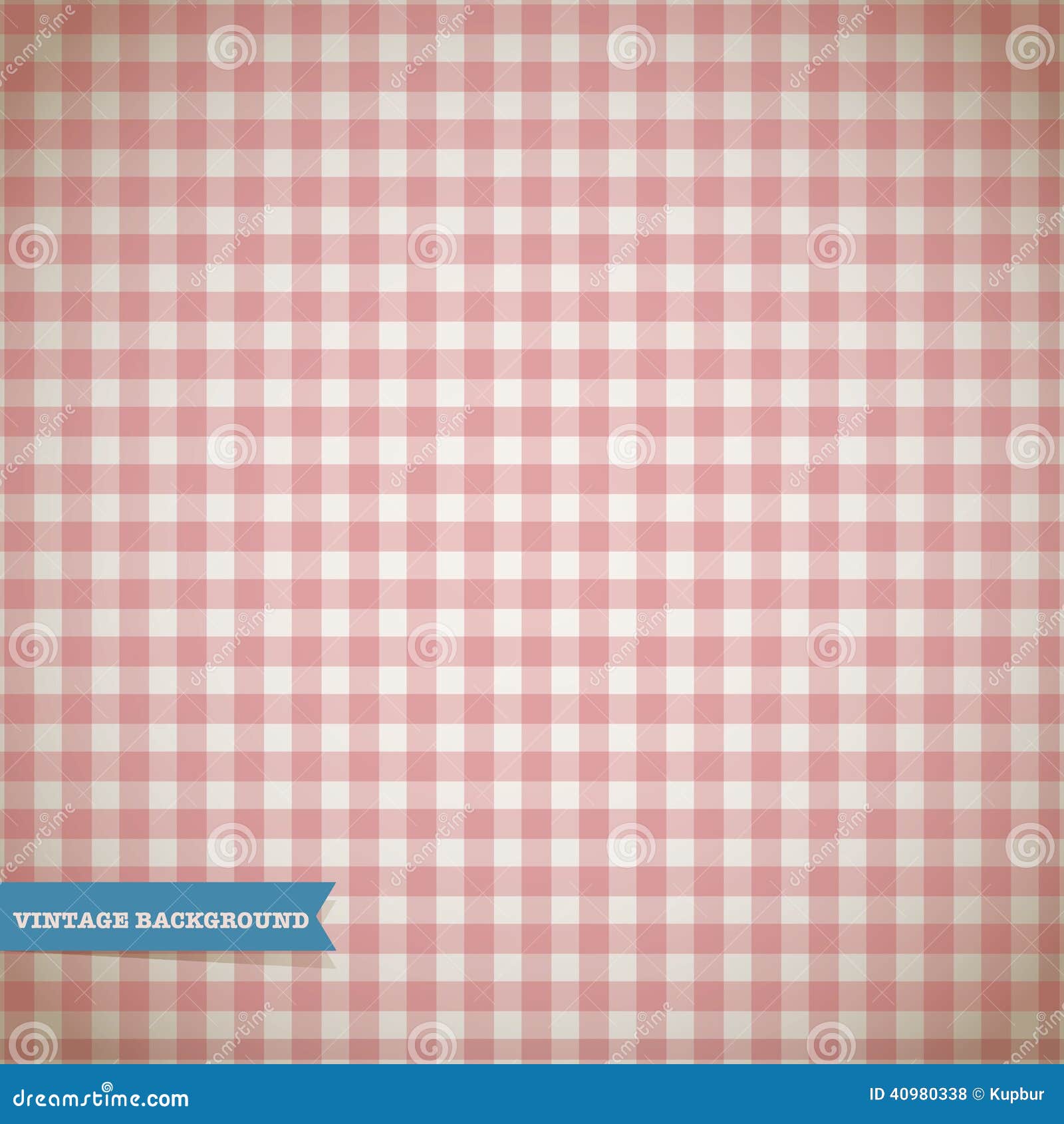 Vintage Checked Pattern stock vector. Illustration of copy - 40980338