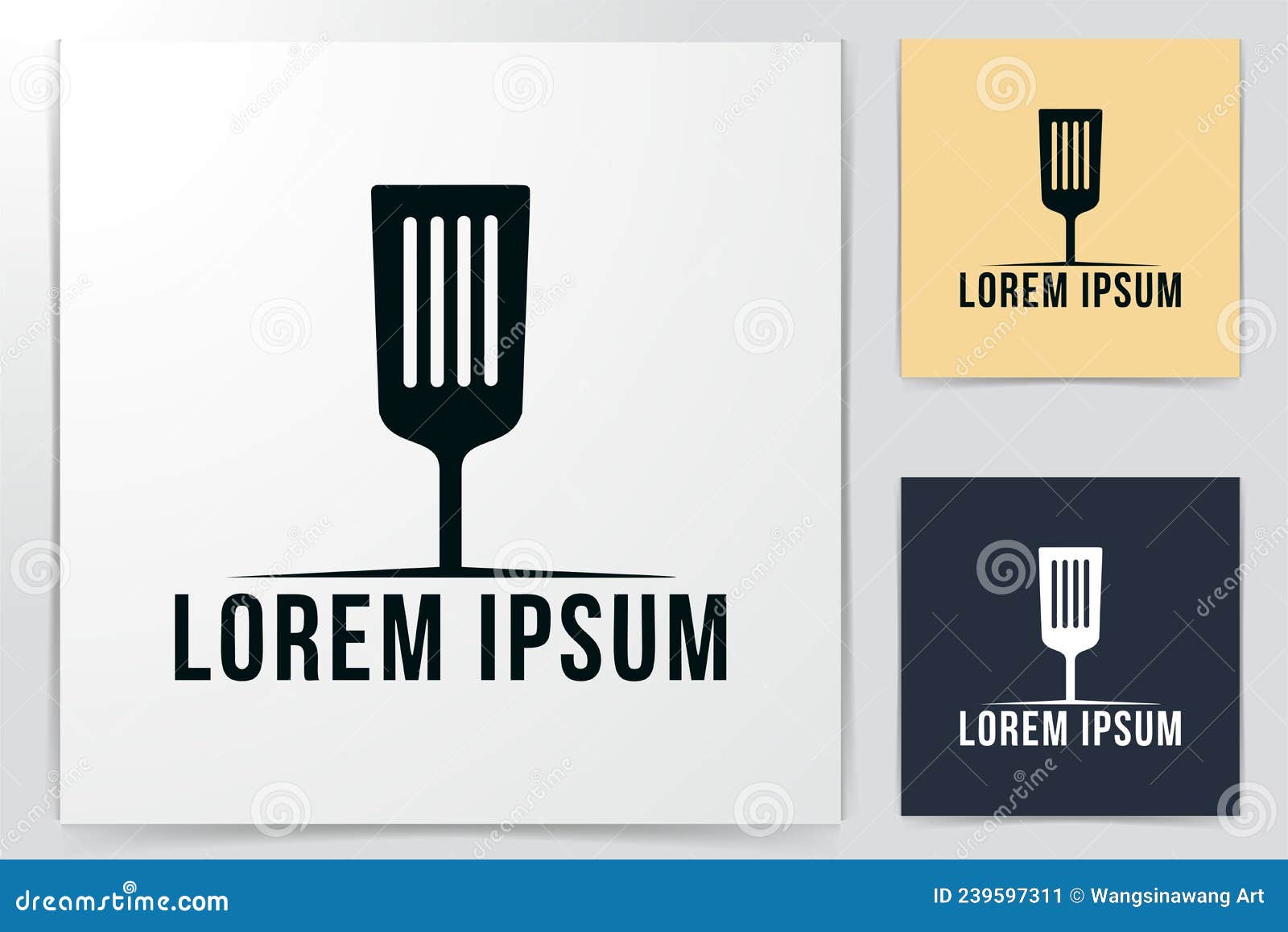 Vintage Chef Master Logo Design Stock Vector - Illustration of template ...