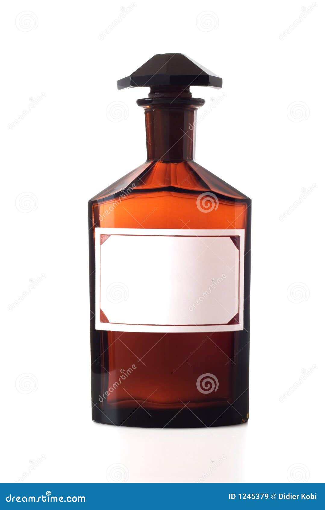 Chemical In A Bottle With A Toxic Warning Label On The Periodic Table ...