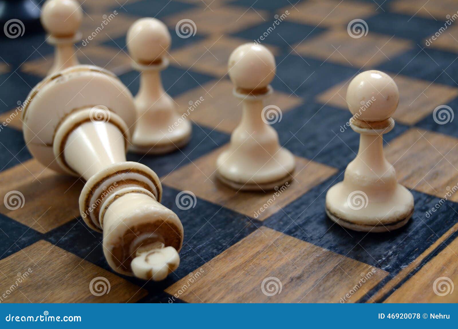 Vintage chess stock photo. Image of board, team, black - 46920078