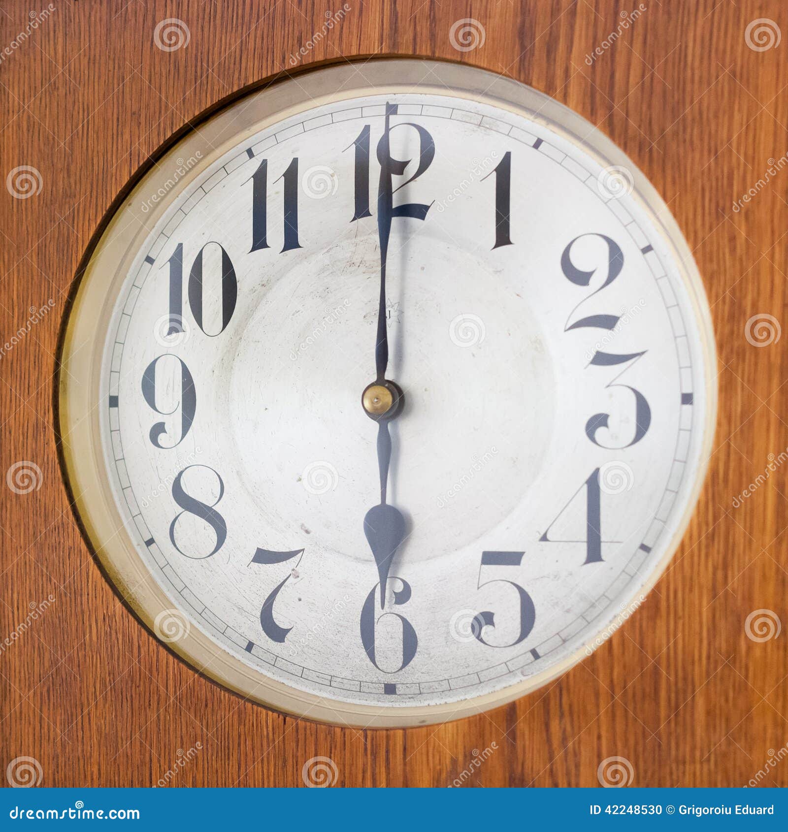 Chime. Clock. Watch Mechanism On The Old Grungy Metal Background Stock ...