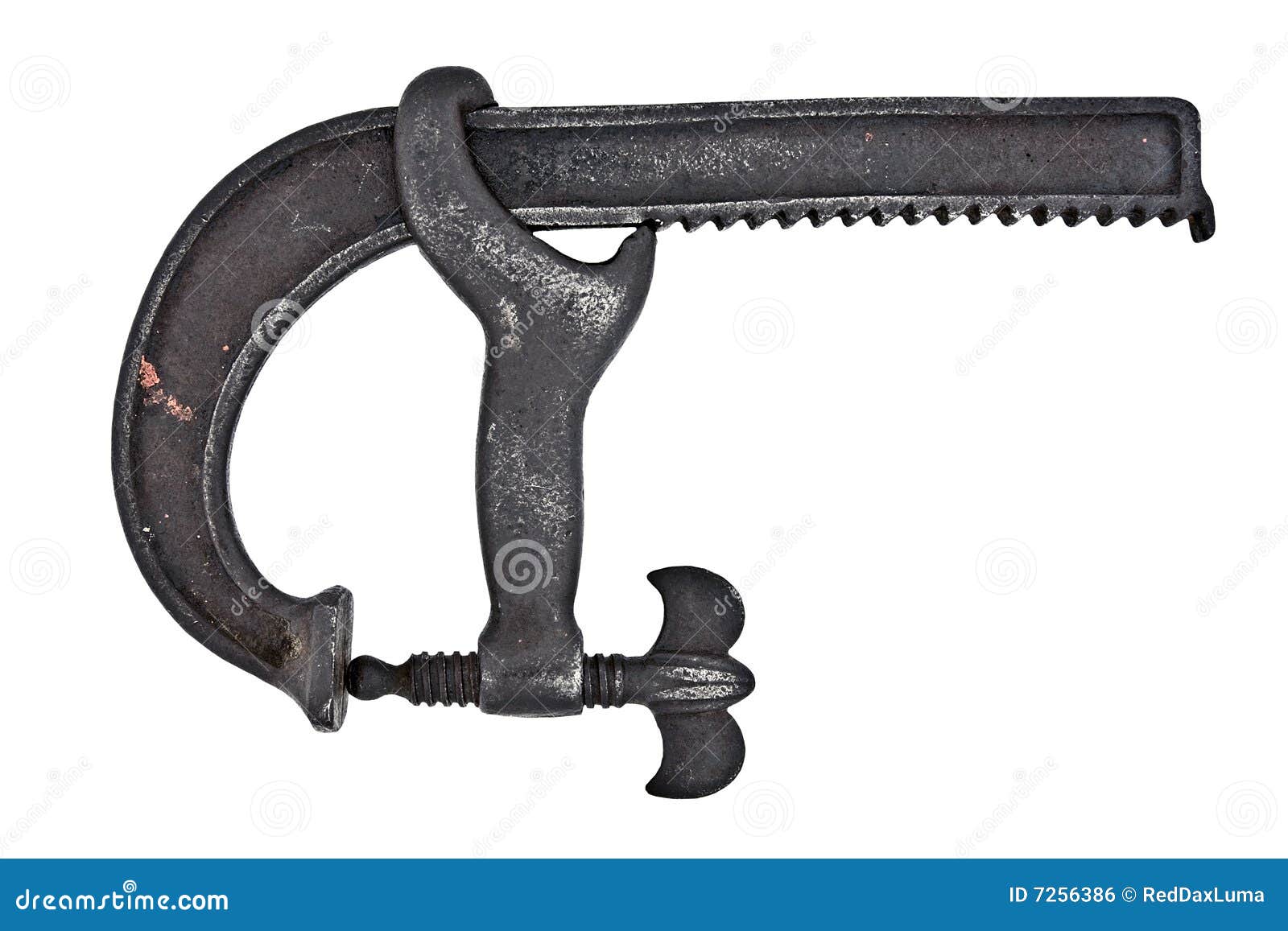 Vintage clamp stock photo. Image of metal, equipment, pressure - 7256386