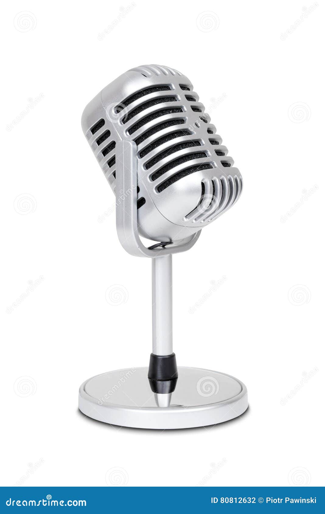 Vintage Microphone Stock Image | CartoonDealer.com #7063927