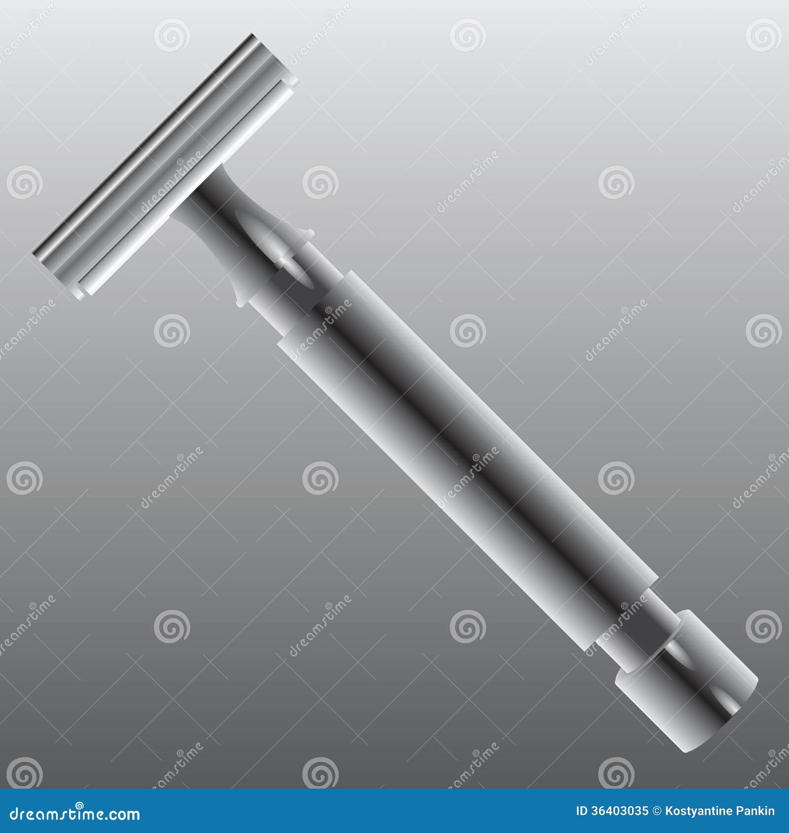 Vintage classic razor stock vector. Illustration of dirty - 36403035