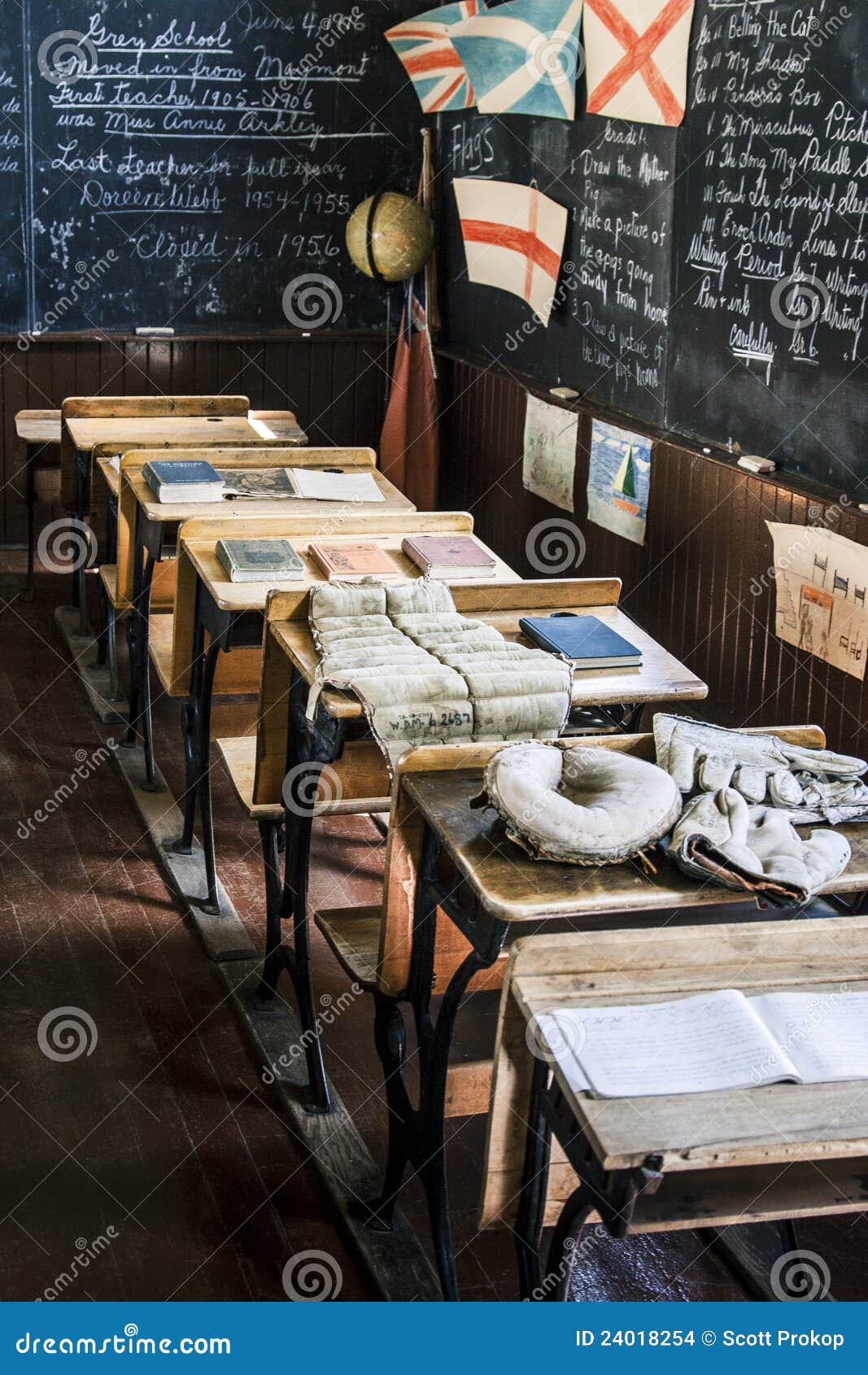 Vintage Classroom stock photo. Image of education, teach - 24018254