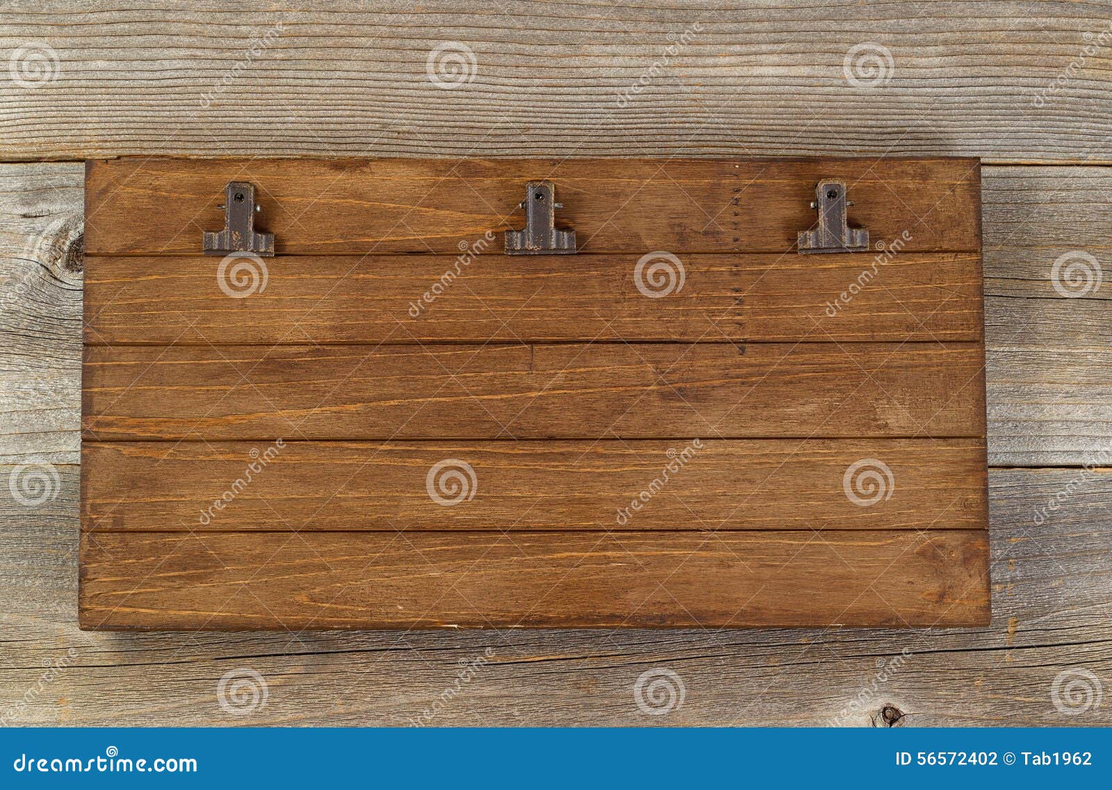 Vintage Clipboard on Old Wooden Desk Stock Photo - Image of education ...