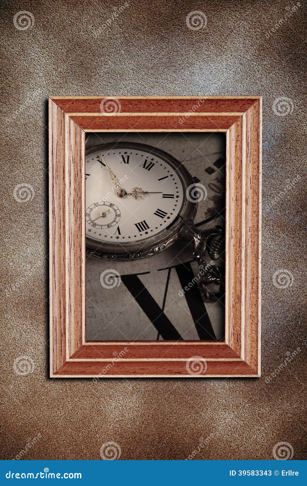Vintage clock stock image. Image of grunge, deadline - 39583343
