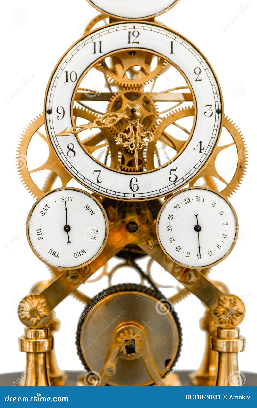 Vintage Clock Stock Image | CartoonDealer.com #22585681