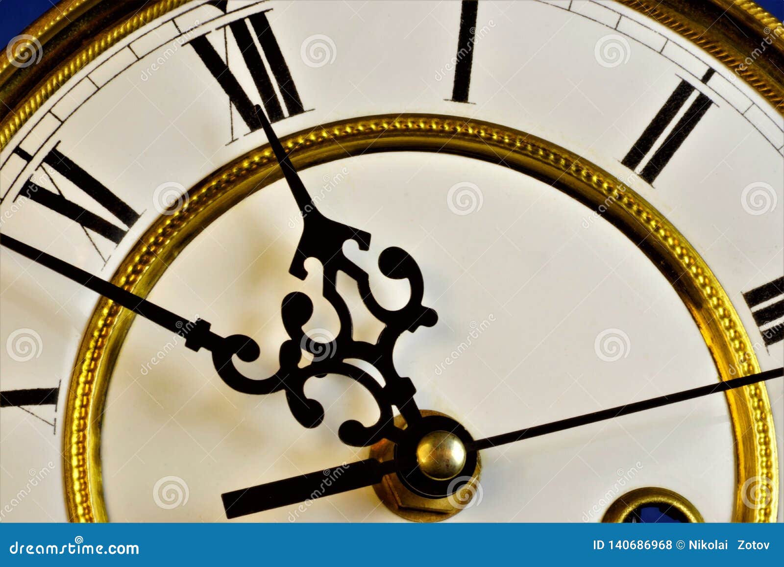 Vintage Clock is a Symbol of Time, Reminiscent of the Past and the ...