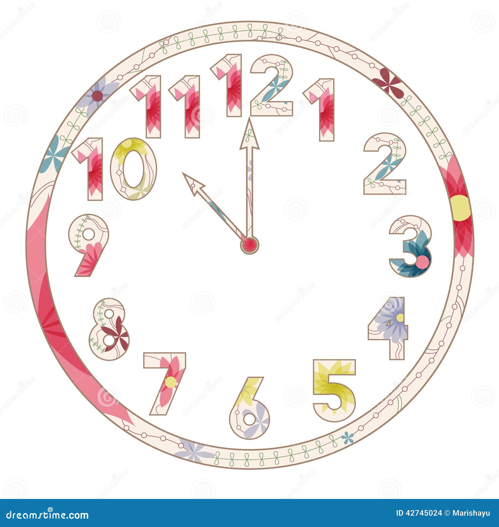 Vintage Clocks Set Clip Art Royalty-Free Stock Photography ...
