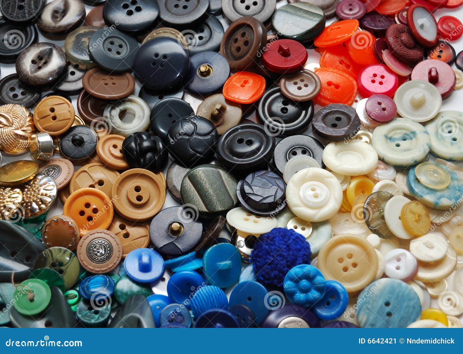 Vintage clothes buttons stock image. Image of button, grouping - 6642421