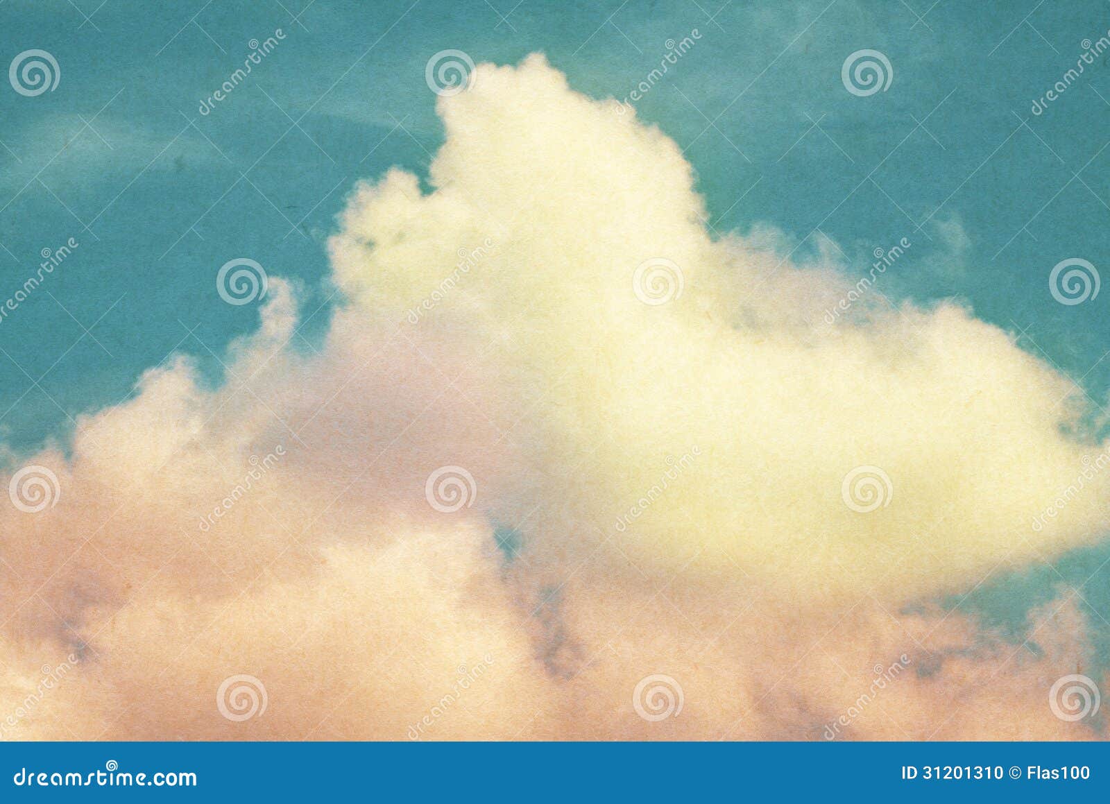 Vintage Clouds And Sky Background. Stock Photography | CartoonDealer ...