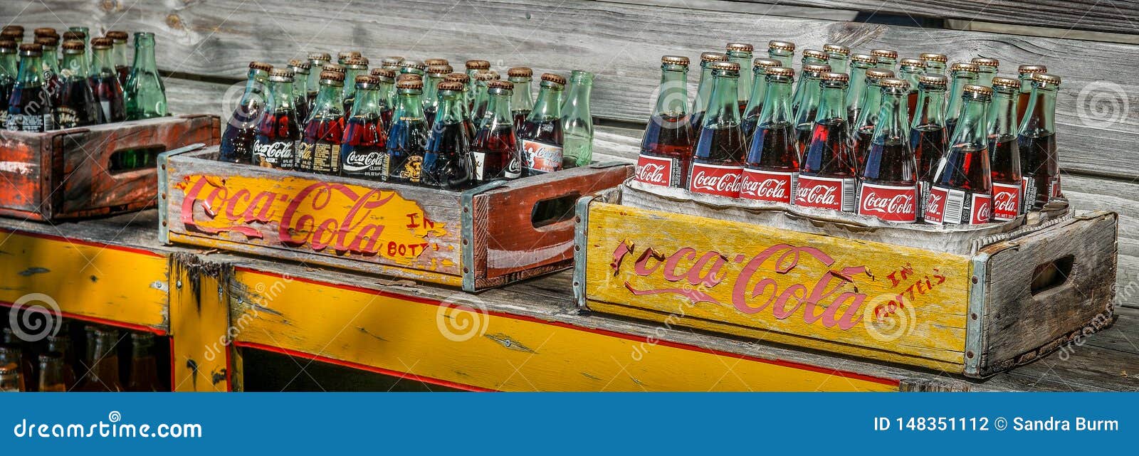 Vintage Old Coca Cola Coke Illuminated Sign Editorial Image ...