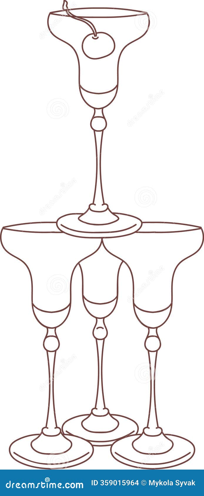 Vintage Cocktail Art Featuring Citrus Fruits And Splashy Background ...