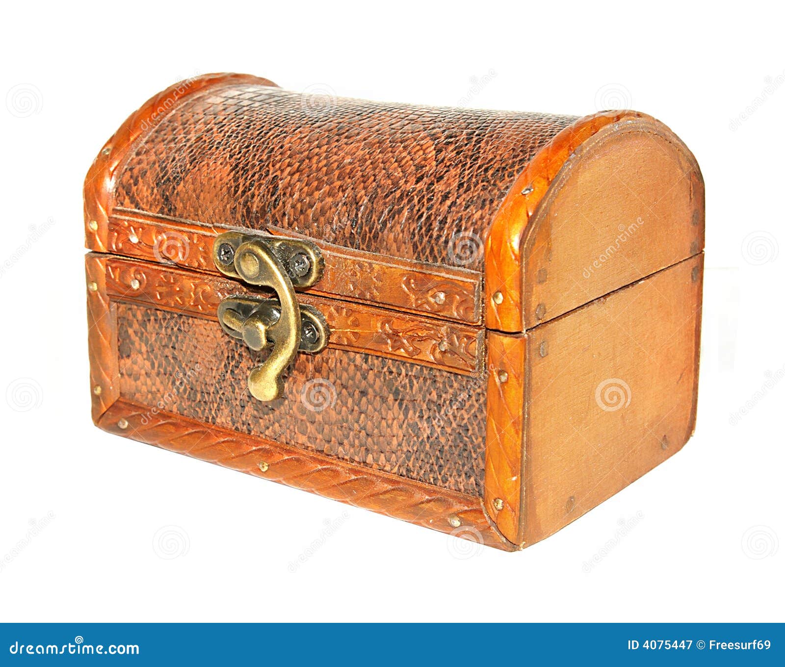 Vintage coffer stock image. Image of casket, ornament - 4075447