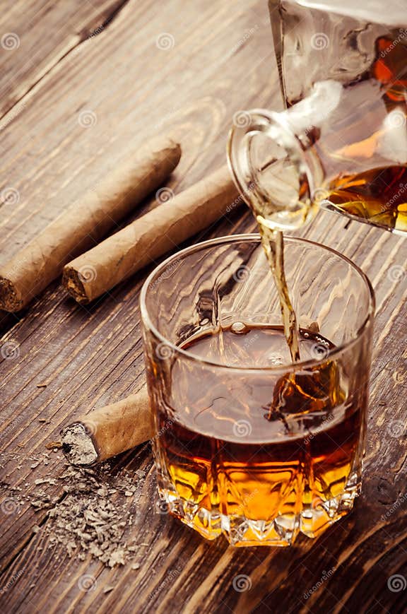 Vintage cognac background stock image. Image of restaurant - 28170839