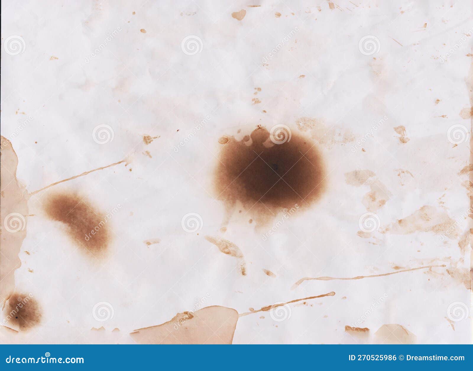 Vintage Colored of Old Paper Background with Thermal Burn Marks Stock ...