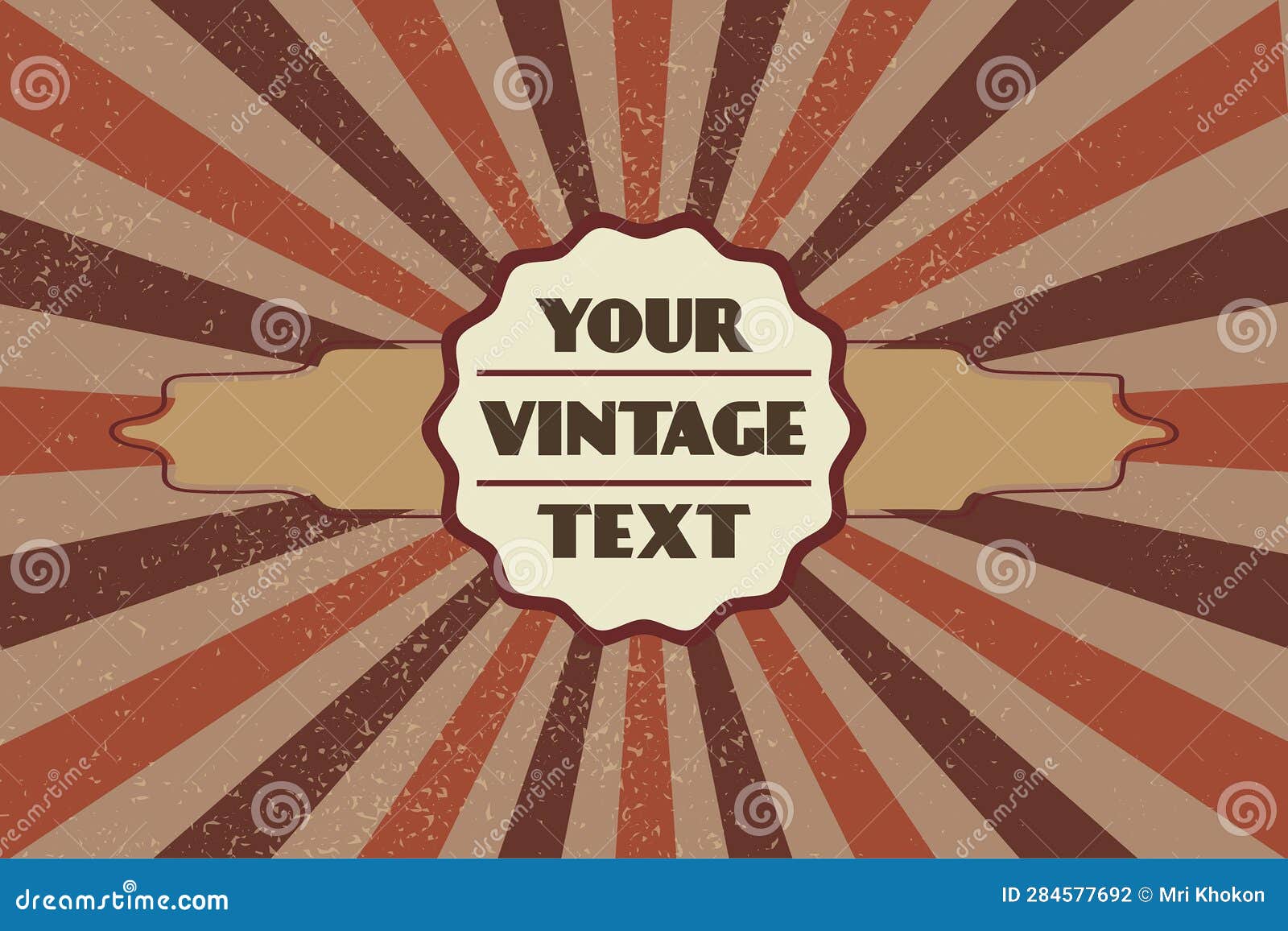 Vintage Comic Style Background with Old Texture Effects Stock Vector ...
