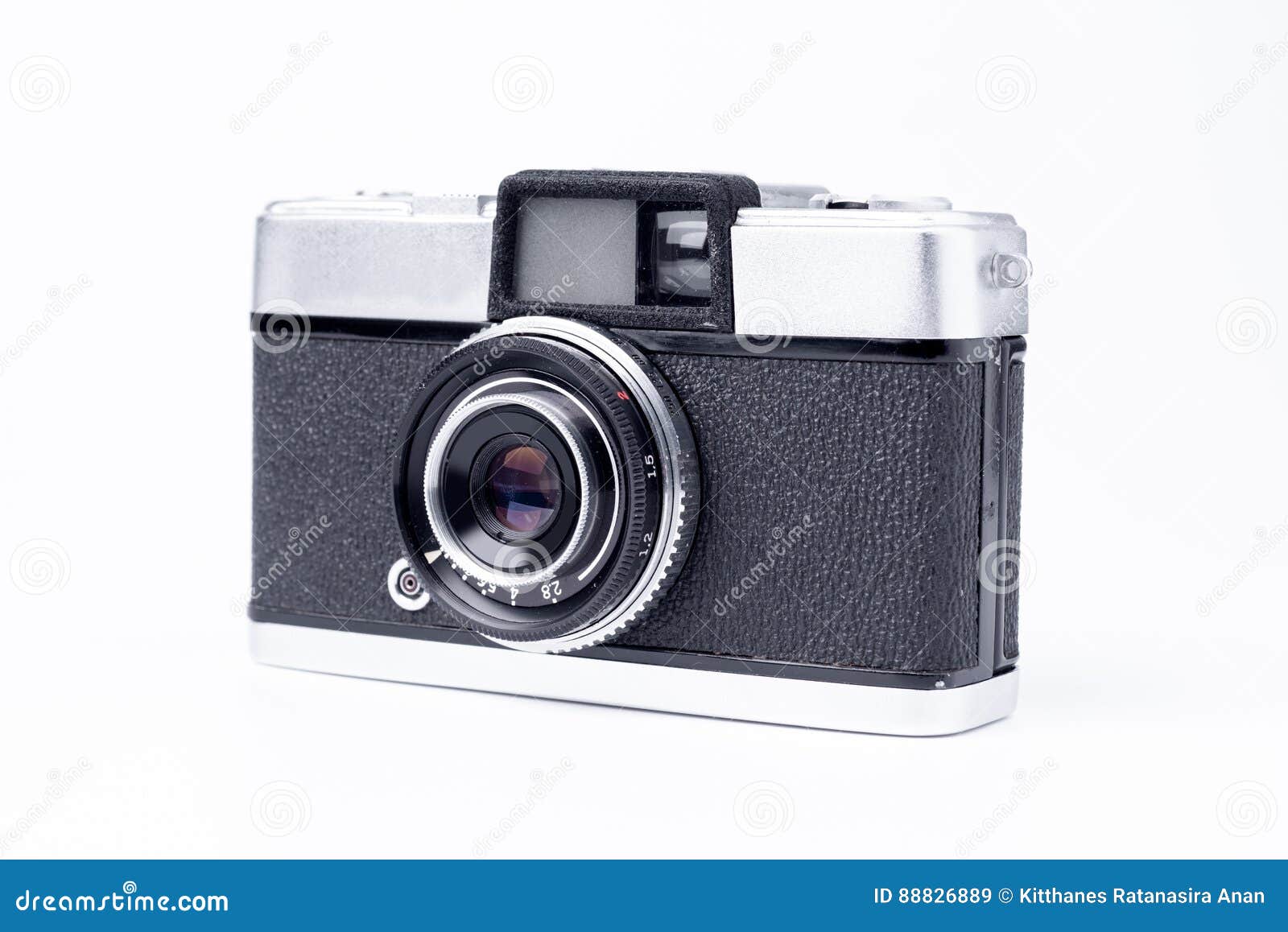 Vintage compact camera stock image. Image of body, traditional - 88826889