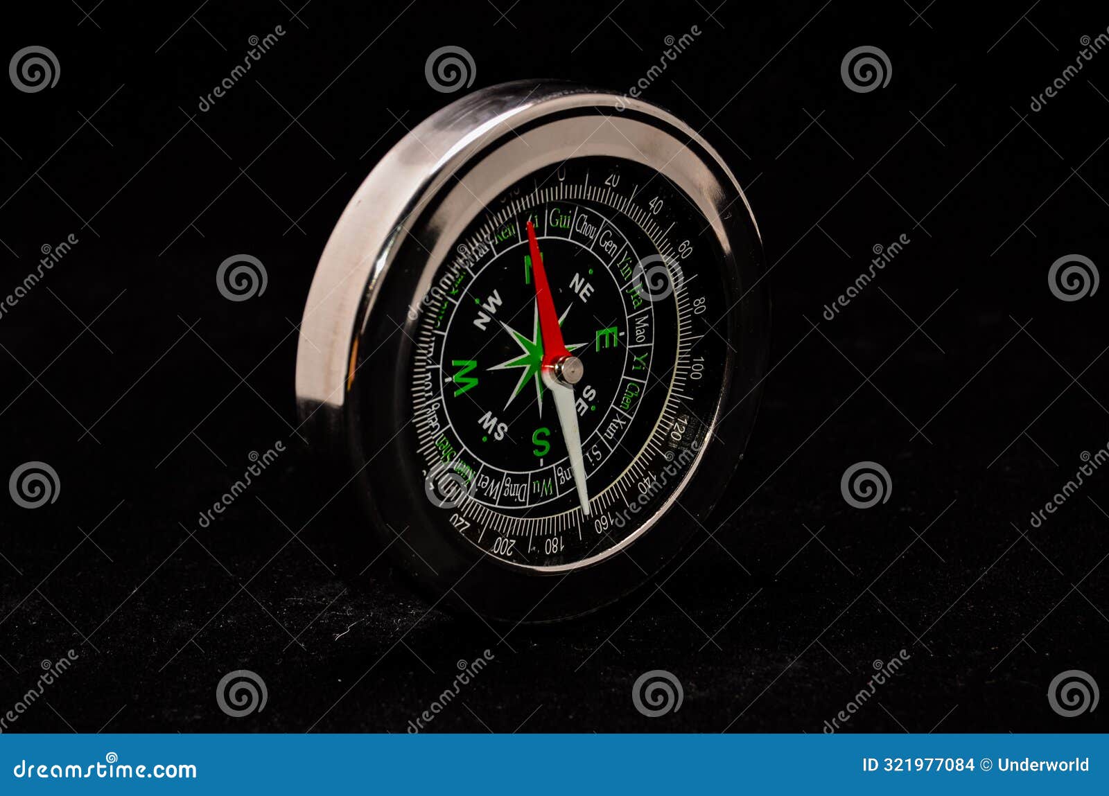 Vintage Compass stock photo. Image of research, magnetic - 321977084