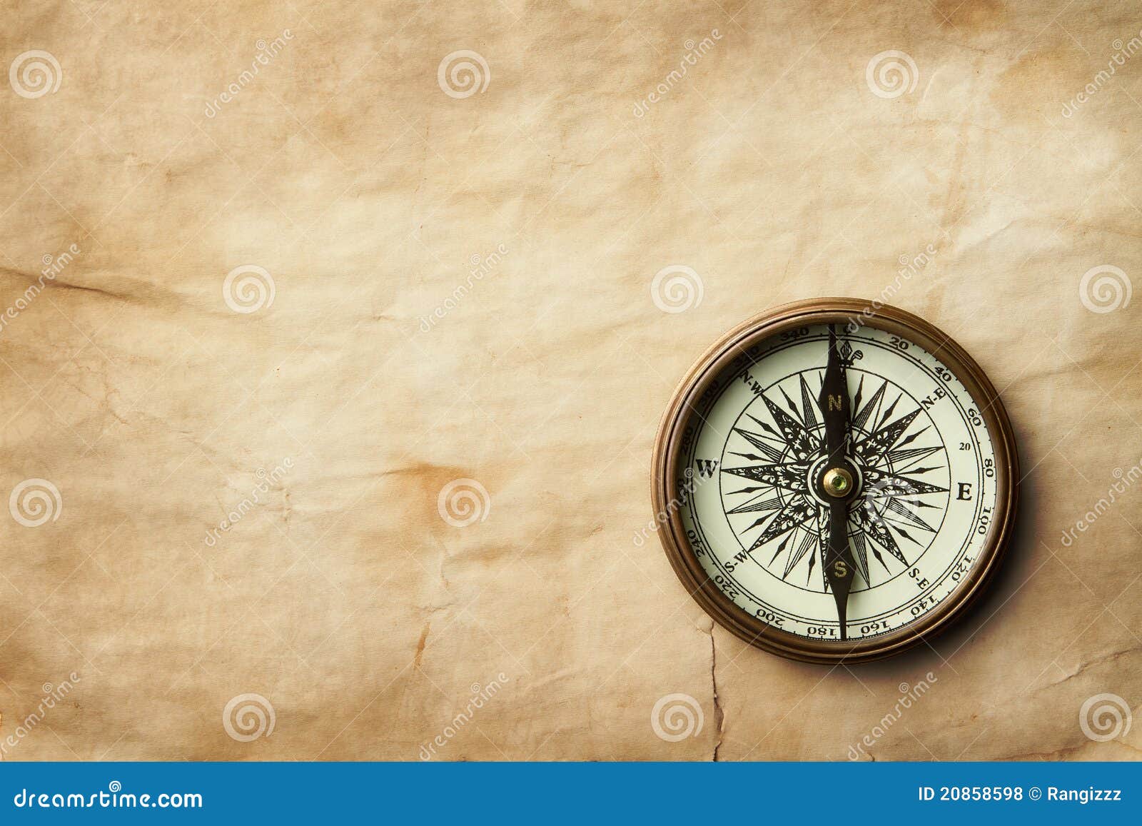 Vintage Compass Wallpaper