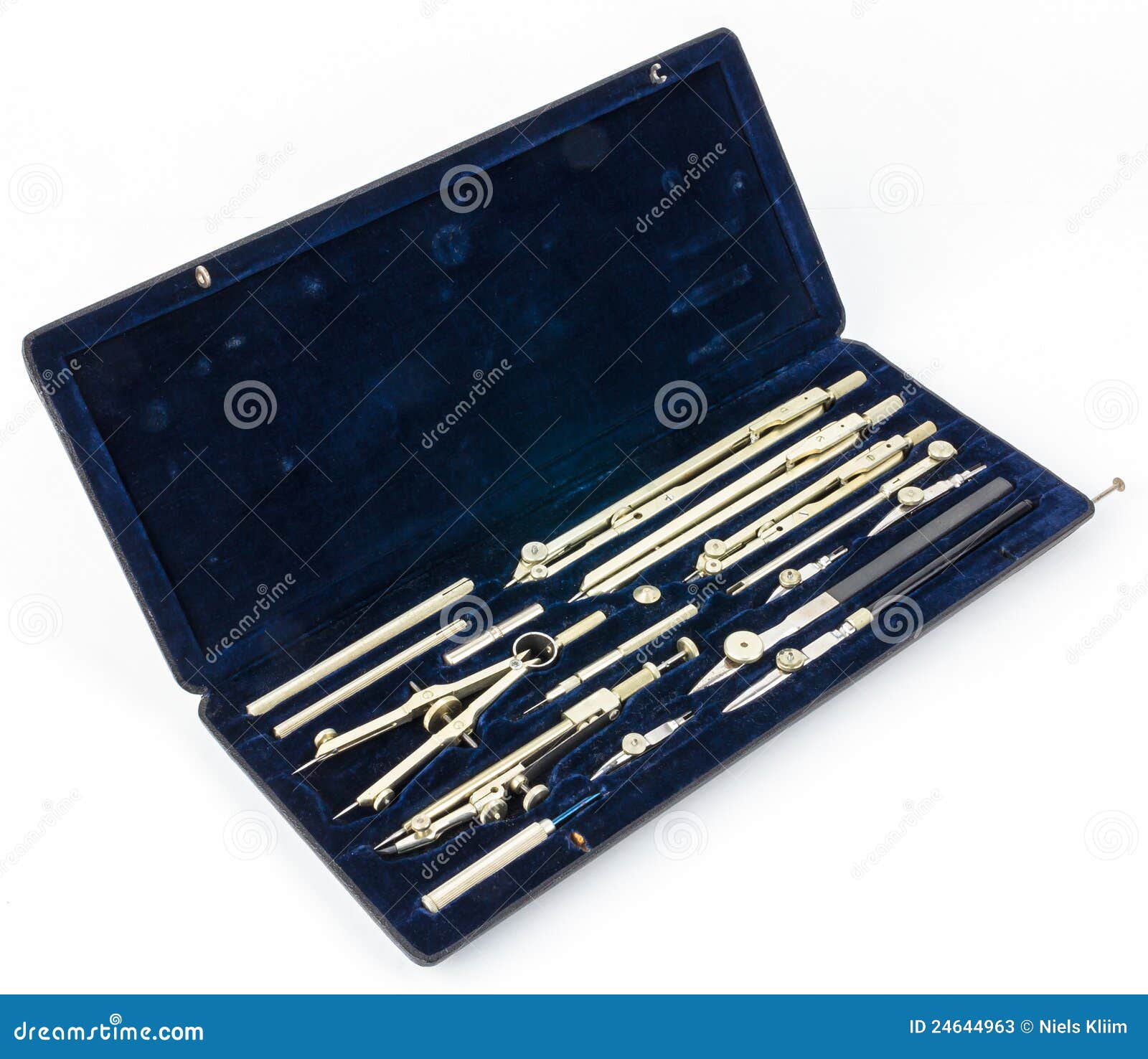 Vintage compass set stock image. Image of instrument - 24644963